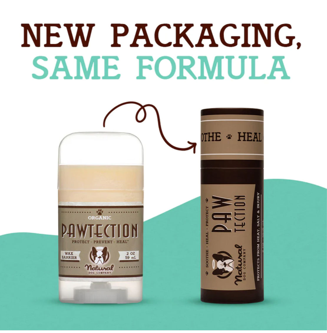 Barra Paw Tection 2 Onzas Bálsamo protector de huellitas (empaque biod ...